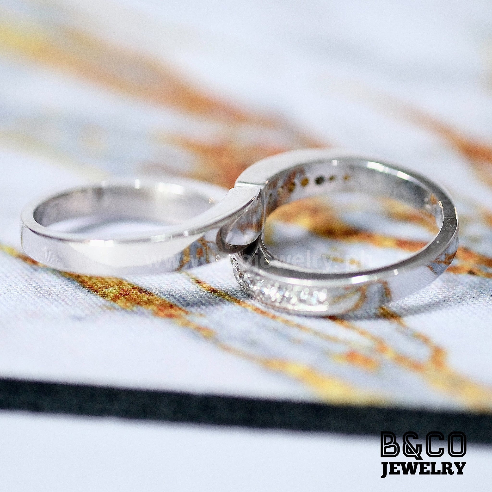 Wedding bands for infinity rings | Honestweddingadvice.com