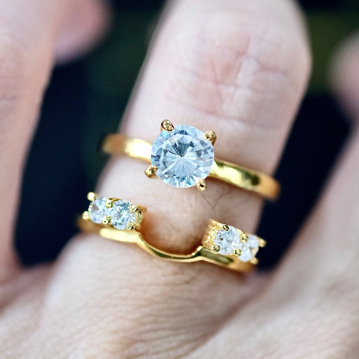 Mallorca Engagement Ring Enhancer Set