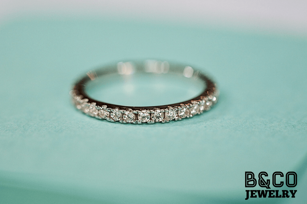 2mm Eternity Ring Signity Stone | B&Co Jewelry