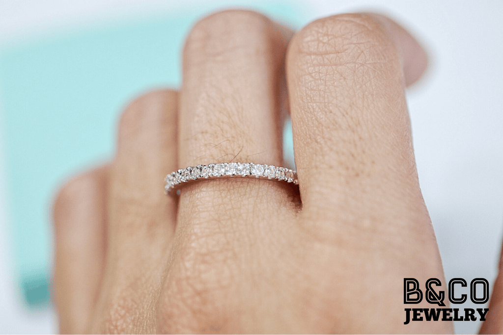 2mm Eternity Ring Signity Stone | B&Co Jewelry